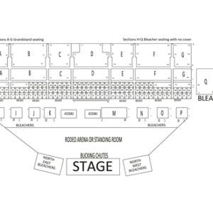 Seating Charts | Colorado State Fair & Rodeo